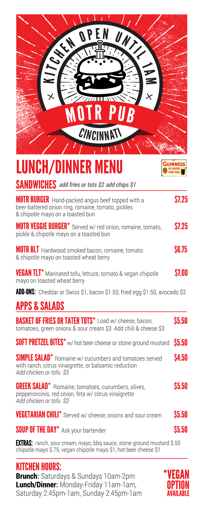 MOTR: Cincinnati Bar Restaurant & Local Pub with Live Music